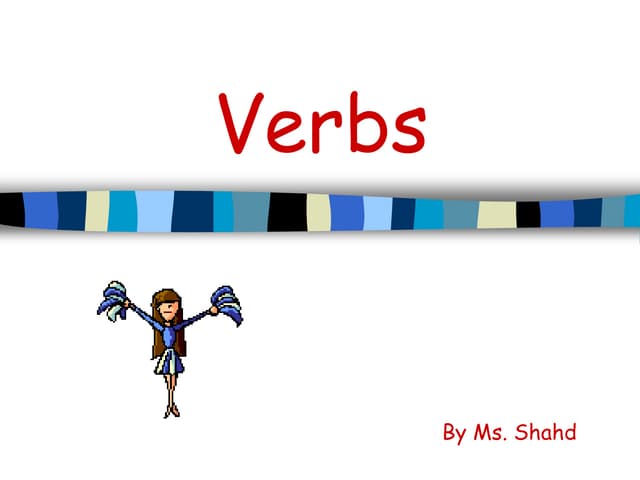 Verbs Lesson | PPTX