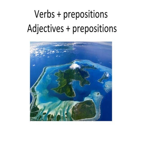 Verbs Prepositions | PPT