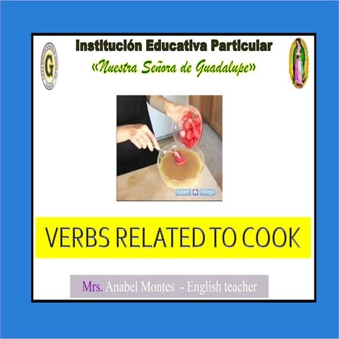 Verbs related to cook3 | PPT