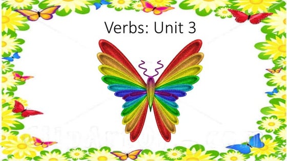 Past participle (regular and irregular verbs) | PPTX