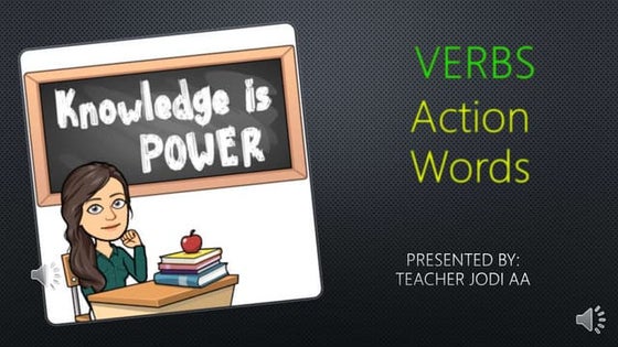 Action verbs PPT | PPT
