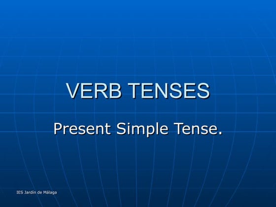 Present simple | PPT