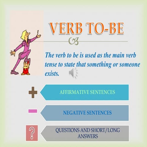 Pronouns and verb tobe | PPTX