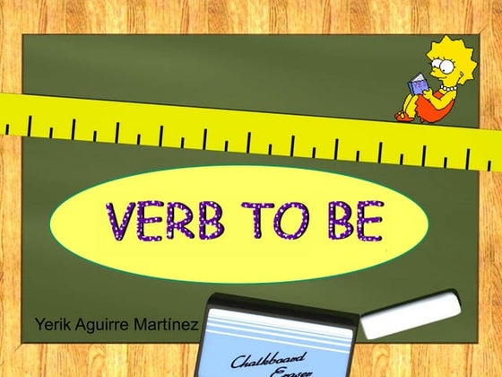 Use of the verb to be | PPTX