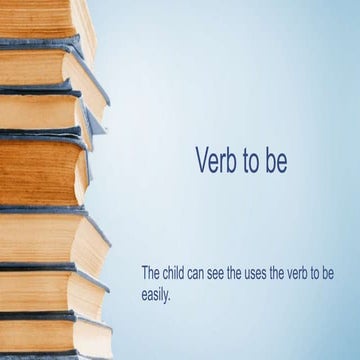 Verb to be | PPTX