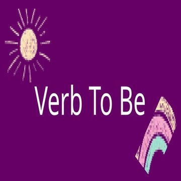 Verb To Be BASIC English Grammar Basic level | PPTX