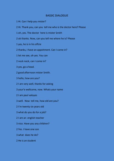 Helping Verbs Song Lyrics