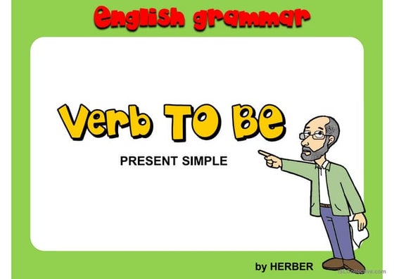 Verb to BE for kids | PPT