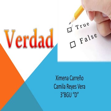 Verdad | PPTX