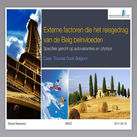 Externe factoren die het reisgedrag van de Belg beïnvloeden | KEY