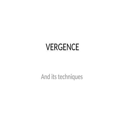 vergence.pptx physical optics simplfied v | PPTX