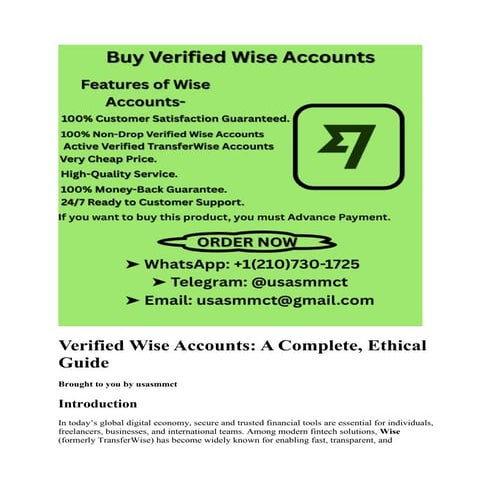 Verified Wise Accounts Full Guide 2026.pdf