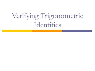 Trig identities | PDF