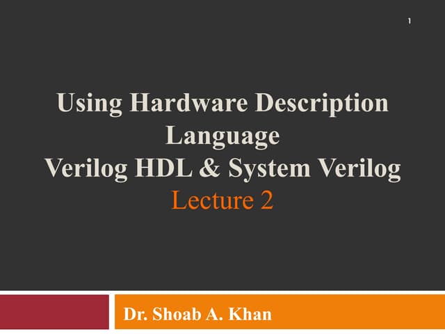 Verilog_HDL computer architecture and organization | PDF Verilog_HDL computer architecture and organization | PDF