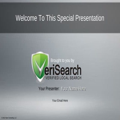 Veri searchpresentation | PPT