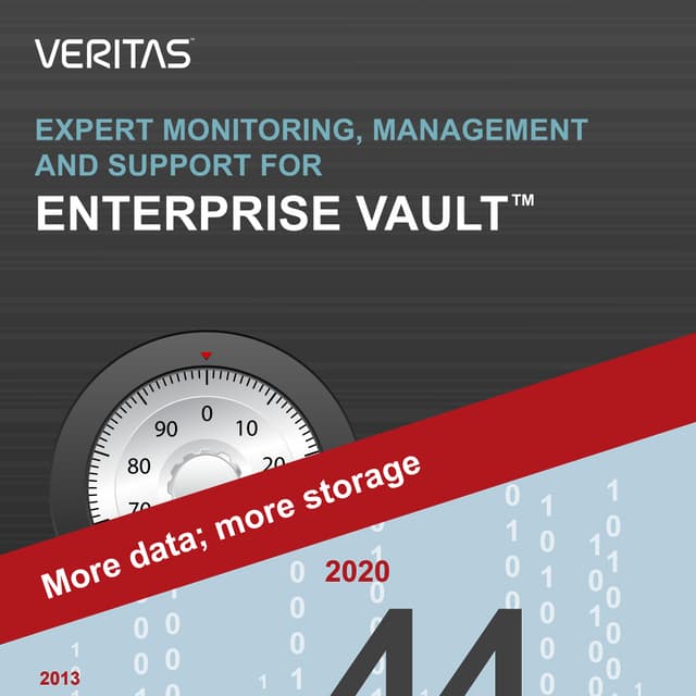 Veritas Managed Enterprise Vault Presentation | PPTX