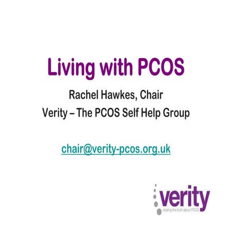 Living with polycystic ovary syndrome (PCOS) | PDF