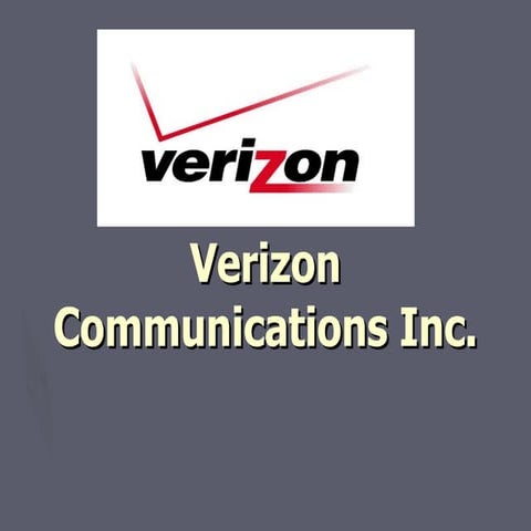 Verizon communications inc. | PPT