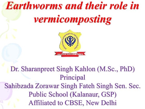 Vermicomposting, vermicomposting types, process of vermicomposting | PDF