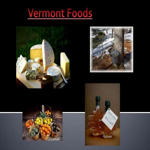Vermont food | PPTX
