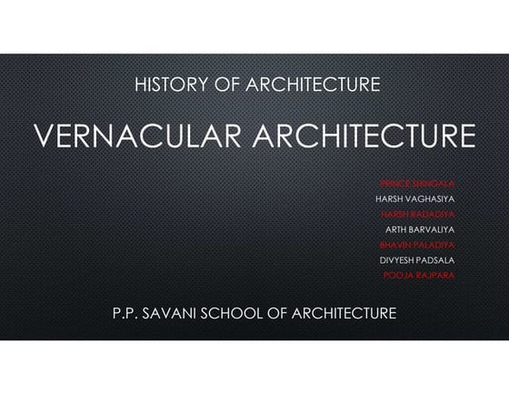 Evolution of shelters | PPT