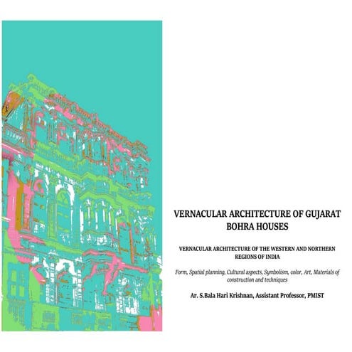 Vernacular architecture of bohra houses | PDF