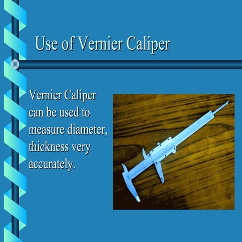 Vernier caliper | PPT | Physics | Science