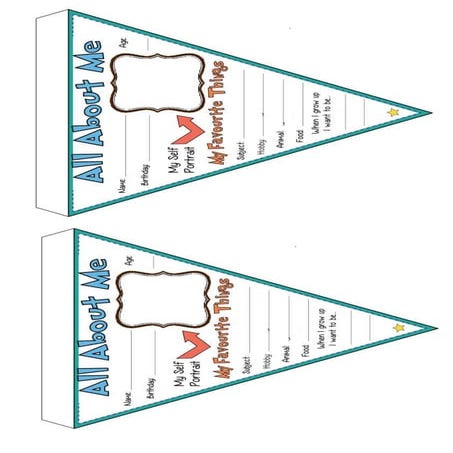 all about me presentation ingles primaria | DOCX