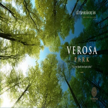 Verosa Park - File Training | PDF