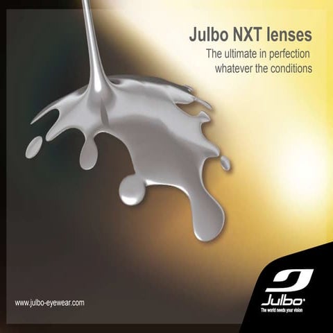 Julbo NXT lenses - The ultimate in perfection whatever the conditions ...