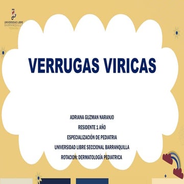 verrugas viricas dermatolgia caso clinico | PPTX