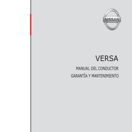 Manual versa N18 2020 fabricación mexicana | PDF