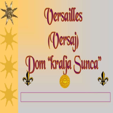 Versaj i Francuska revolucija | PPSX