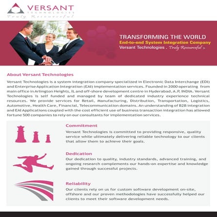 Versant EDI Solutions | PDF