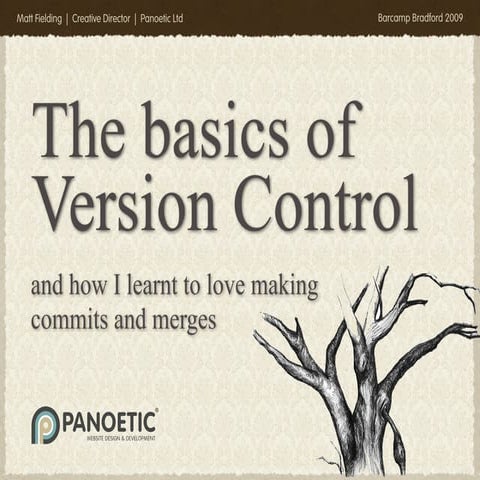 The basics of version control | PDF