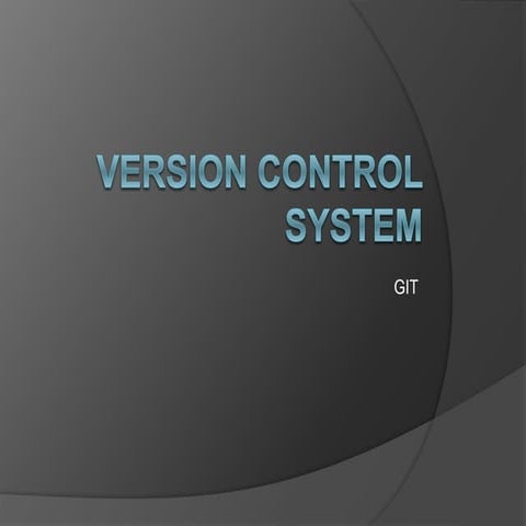 Introduction to Version Control