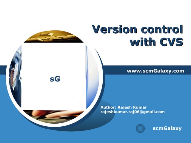 Version Control With Cvs Ppt
