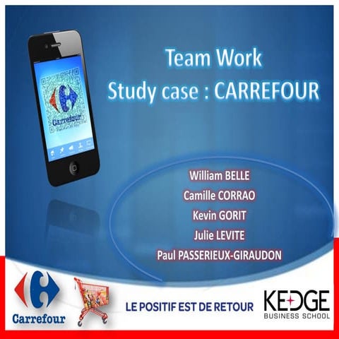 One Year of Mobile Marketing operations - Carrefour | PDF