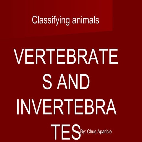 Vertebrates | PPT