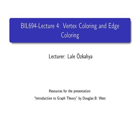 Vertex Coloring and Edge in Graph Theory | PDF