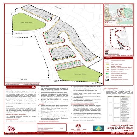 Vertex Detailed Area Plan | PDF
