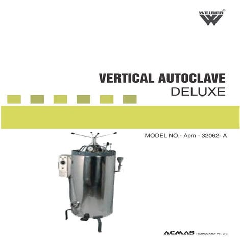 Vertical Autoclave Diagram Autoclave Diagram Series: Vacuum Autoclaves