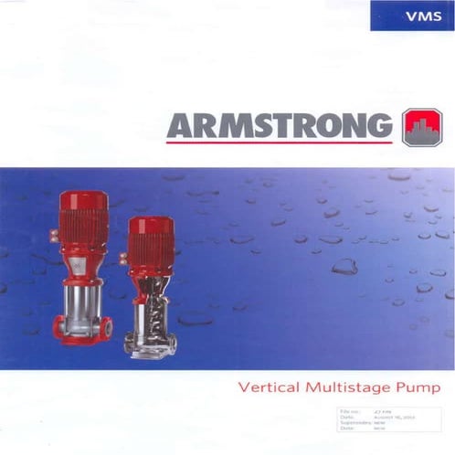 Vertical multistage pumps | PDF