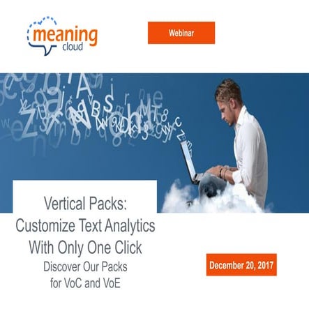 Vertical Packs: adapt text analytics to your application with only one ...