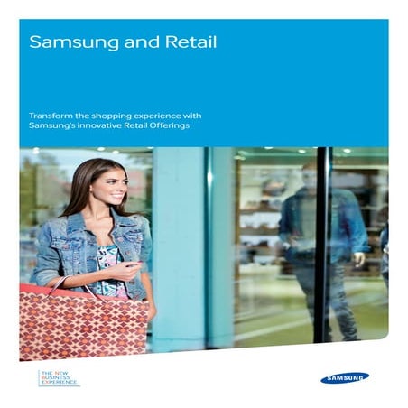 Samsung and Retail brochure | PDF