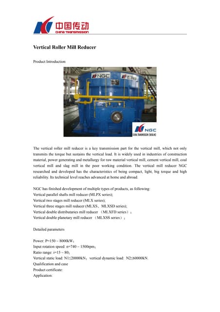 Advanced vertical roller mill technology | DOCX