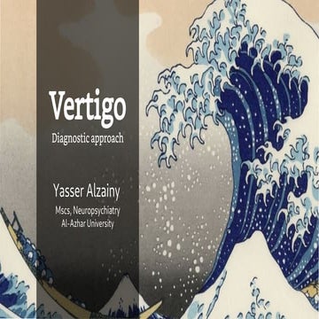 Vertigo - Diagnostic Approach | PDF