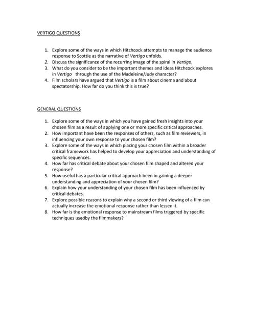 Vert 8 - Repetition handout | PPTX