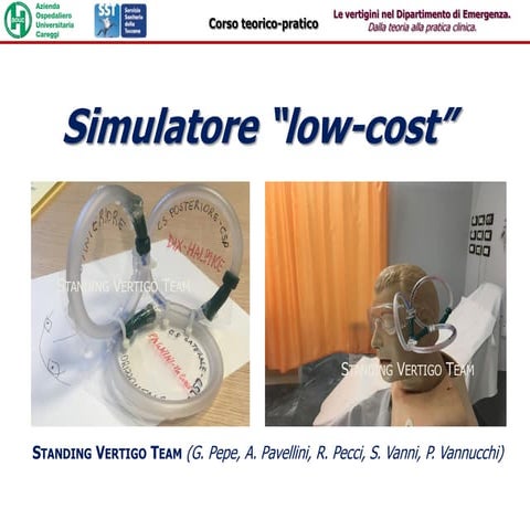Vertigo simulator in ed standing approach pepe | PPT