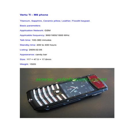 Vertu Ti 4 Phone | DOC
